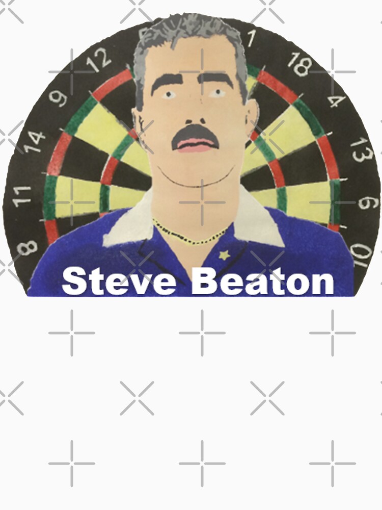 "Steve Beaton Version 3" T-shirt for Sale by ArtDecadeShop | Redbubble ...