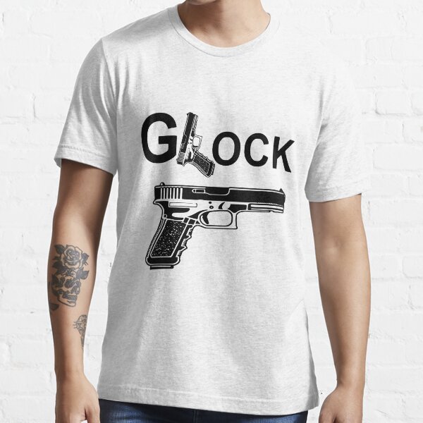 "glock pistol" T-shirt for Sale by atooxi | Redbubble | i love my glock ...