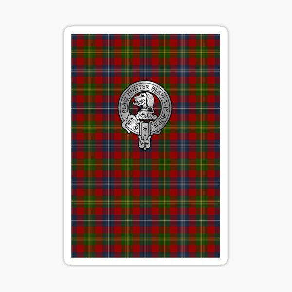 "Clan Forrester / Foster Crest & Tartan" Sticker for Sale by taylors8 ...