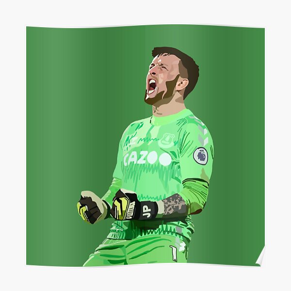 "Jordan Pickford Digital Art " Poster for Sale by SP0RTSEDITS | Redbubble
