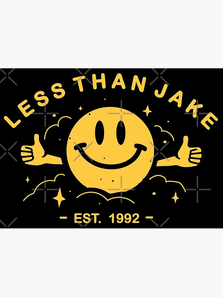 Póster «Less Than Smiling Tumbs Up Ska Punk Jake Less Than Smiling ...