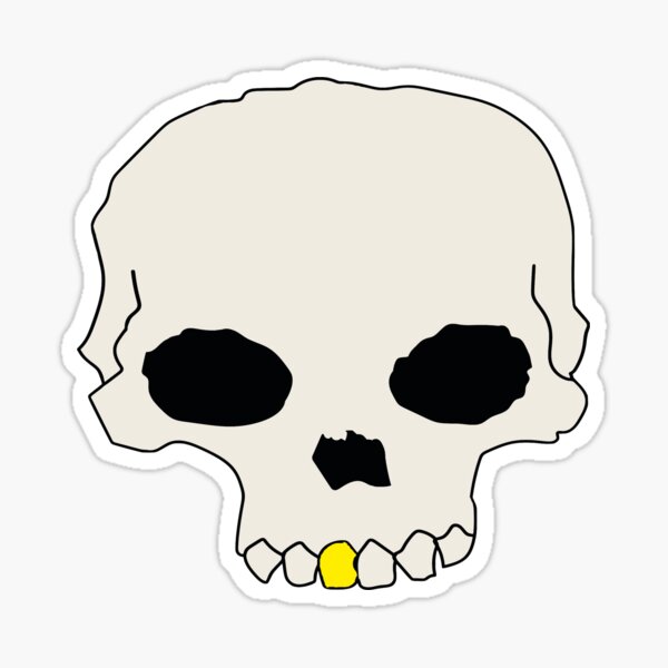 "Resurrection Media Skull Logo" Sticker for Sale by WeAreResMedia ...