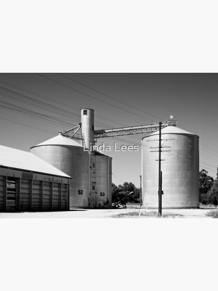 "Silos at Springhurst" Sticker for Sale by LindaLees | Redbubble