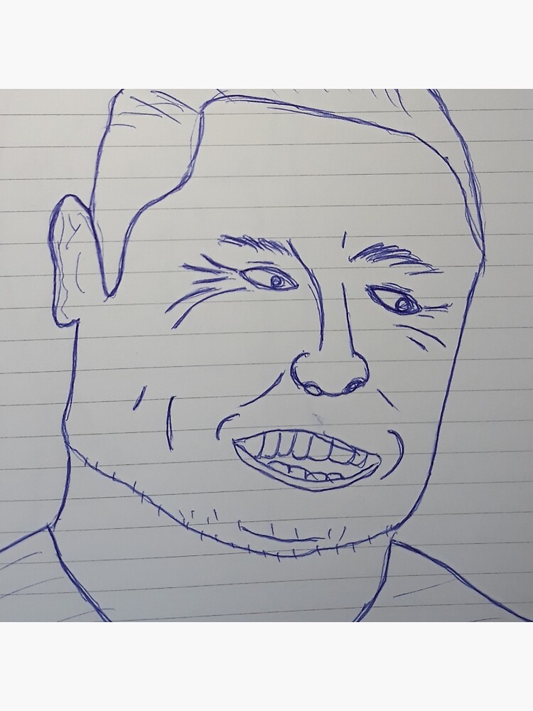 "Elon Musk Funny Drawing" Pin for Sale by atDrawThemFunny | Redbubble