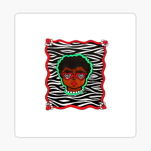 "Bewitched" Sticker for Sale by GigiConoDrawing | Redbubble