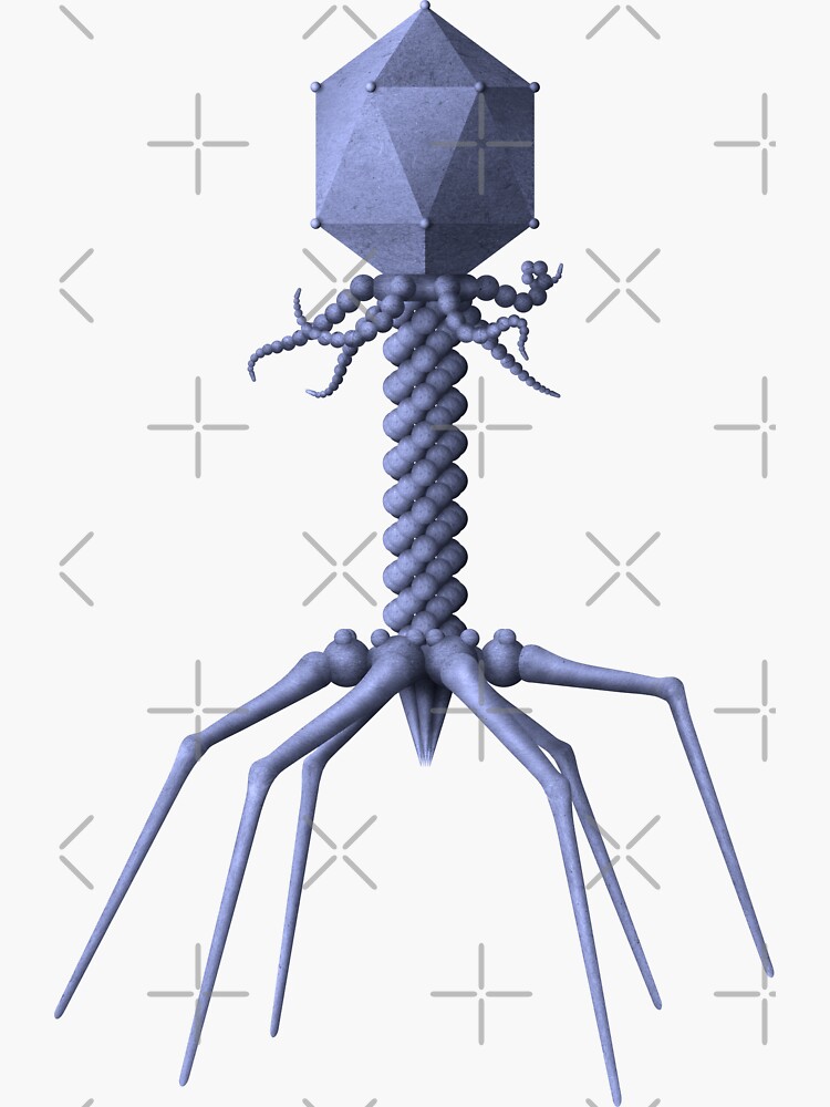 "Phage" Sticker by Teyya74 | Redbubble