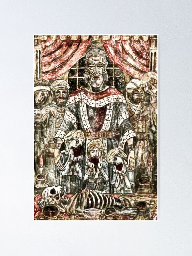 "Rosa maria sina eating their mother" Poster for Sale by AGZOULINES ...