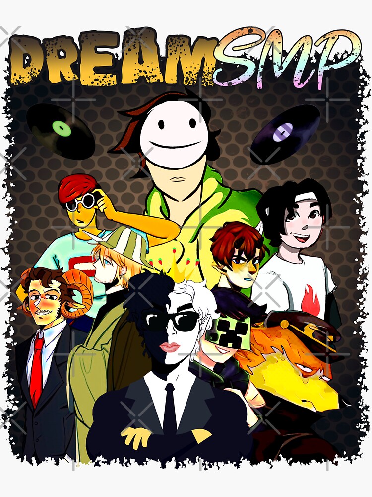 "Dream SMP Team 2021" Sticker for Sale by MoSaid | Redbubble