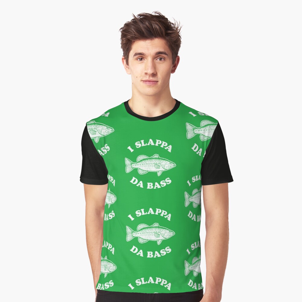 "I Slappa Da Bass T-Shirt" Essential T-Shirt for Sale by dumbshirts ...