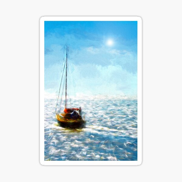 "Sea Salt" Sticker for Sale by spuddyduck | Redbubble