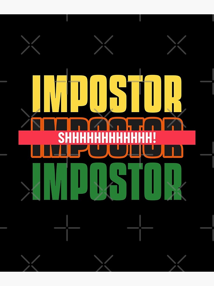 "Among Us Imposter" Art Print by merchmatics | Redbubble