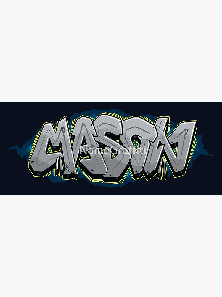 Mason Graffiti Name Art Print For Sale By NameGraffiti Redbubble mason-graffiti-name-art-print-for-sale-by-namegraffiti-redbubble