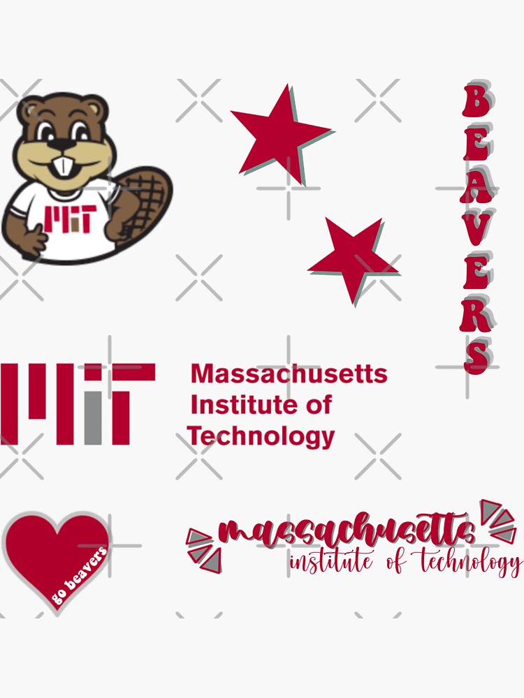 "MIT Pack" Sticker for Sale by collegedeck | Redbubble