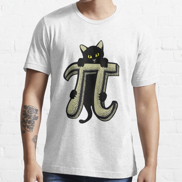 "Cat Pi Teacher Student Cat Lovers Gift Pi Day" T-shirt for Sale by ...