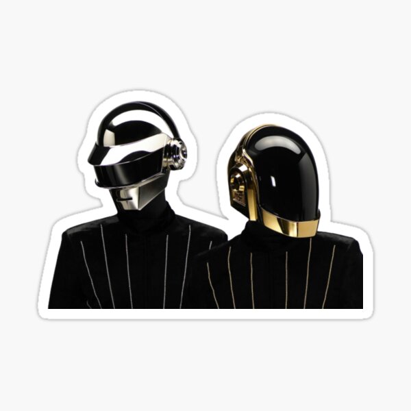 "Daft Punk" Sticker by trendy-bkc | Redbubble