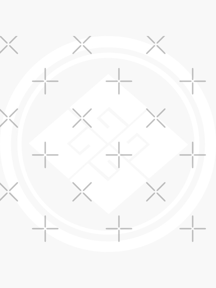 "Kumo family symbol white" Sticker by ShadowFallen | Redbubble