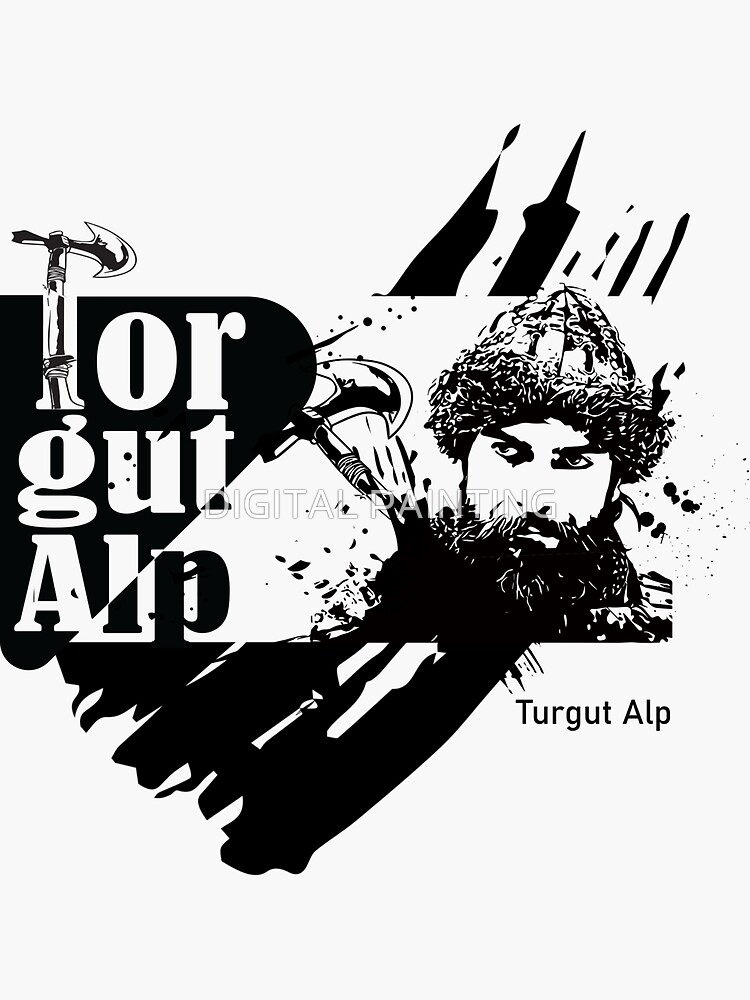 "Turgut Alp Dirilis Ertugrul Ultra Cotton Adult Kayi T-Shirt Black ...