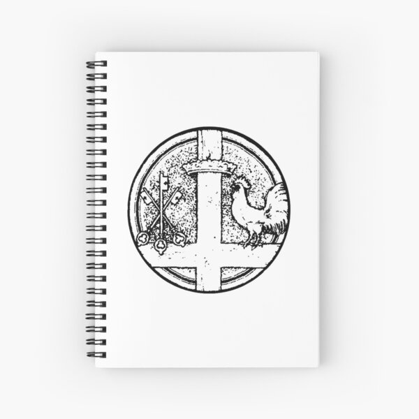 "St. Peter Symbol - white bkg" Spiral Notebook for Sale by DeoGratias ...