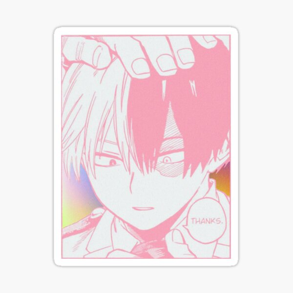 "Shoto Todoroki Head Pats" Sticker for Sale by Rowex | Redbubble