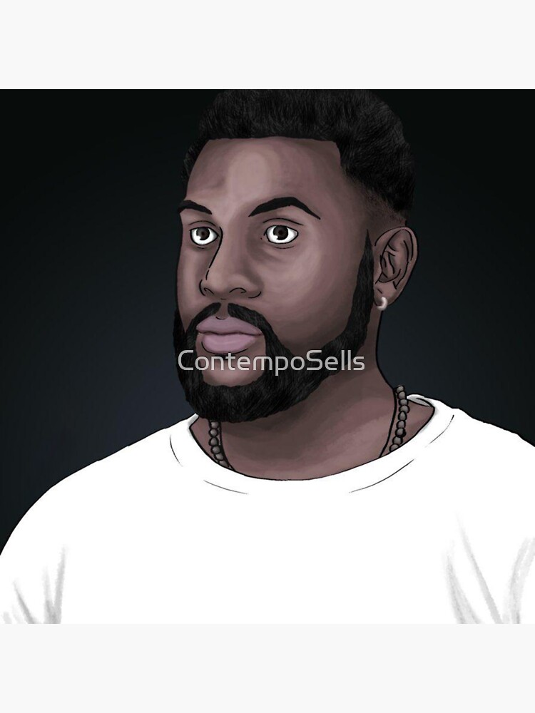 "DAMSO FAN ART" Sticker by ContempoSells | Redbubble