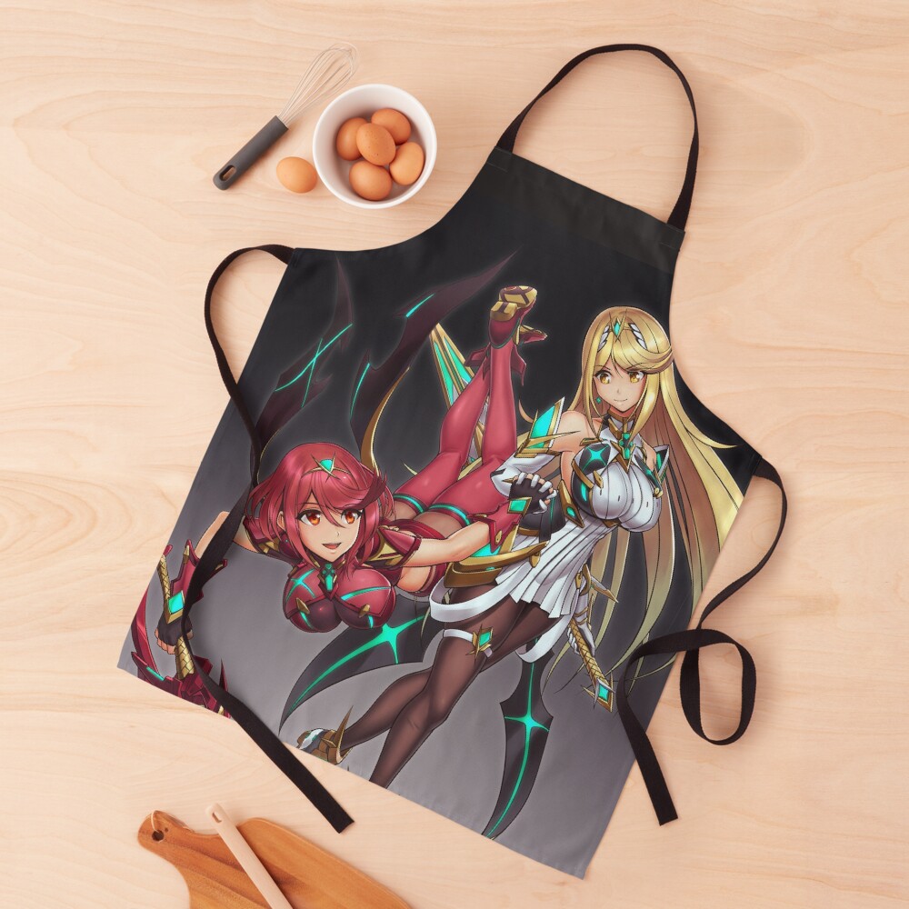"Pyra and Mythra" Sticker for Sale by hybridmink | Redbubble