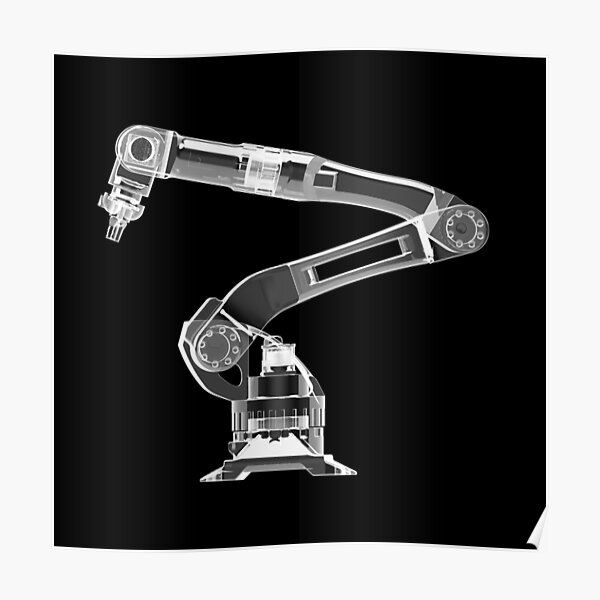 "Robot Arm" Poster by bugler-design | Redbubble