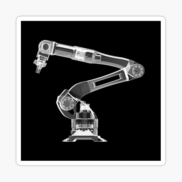 "Robot Arm" Sticker for Sale by bugler-design | Redbubble