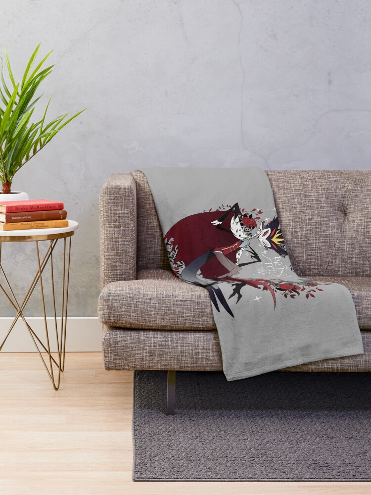 "Helluva boss Stolas" Throw Blanket for Sale by G-soufiane | Redbubble