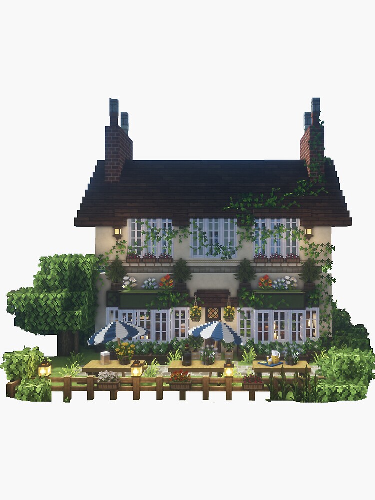 "English Pub Minecraft" Sticker for Sale by cherieluna | Redbubble