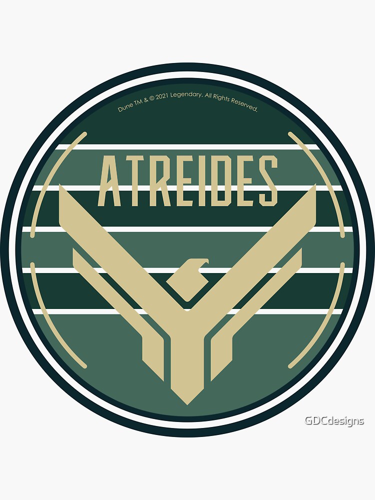 "Atreides House Circular Art Design (on black) - Dune (2021 film ...
