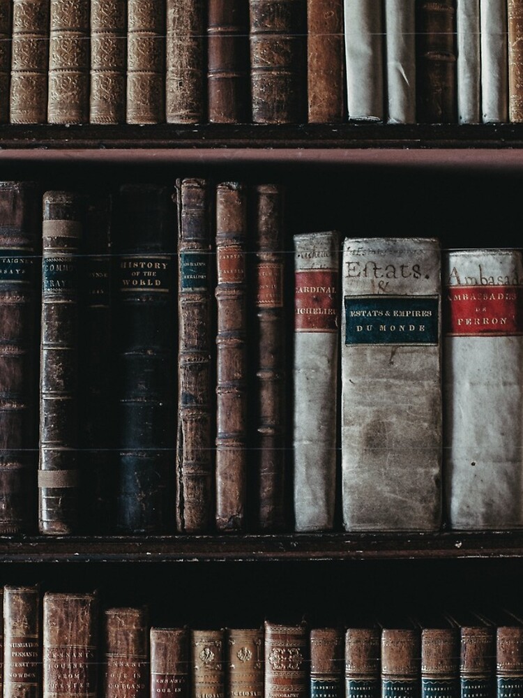 "Dark Academia Aesthetic bookshelf" iPhone Case for Sale by Pictandra ...