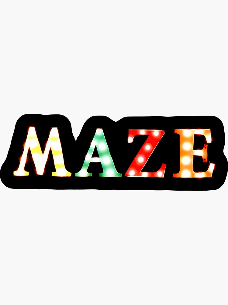 "Maze" Sticker for Sale by EricaOp | Redbubble