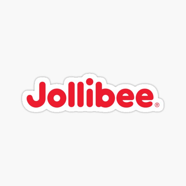 "Jollibee" Sticker by mjdragonfly | Redbubble
