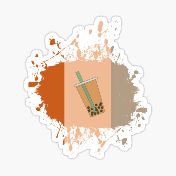 "Milk Tea Alliance Boba Flag" Sticker for Sale by Slav-Art | Redbubble