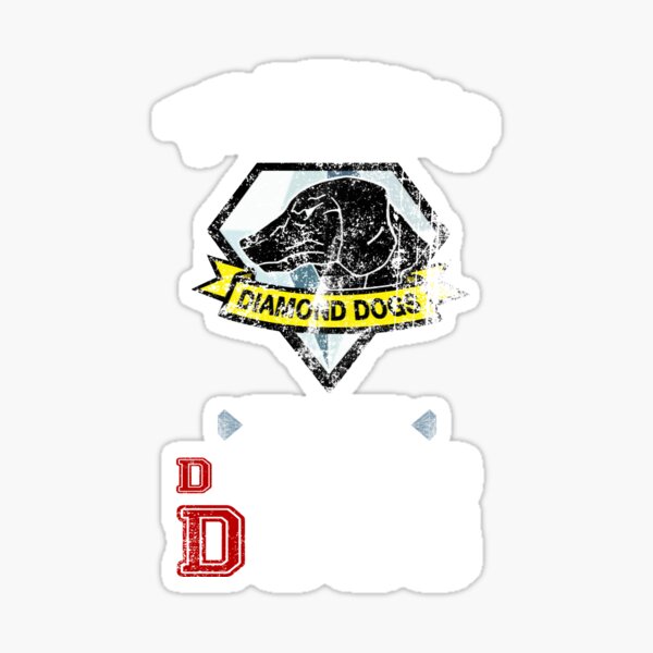 "DD" Sticker by ShadowFallen | Redbubble