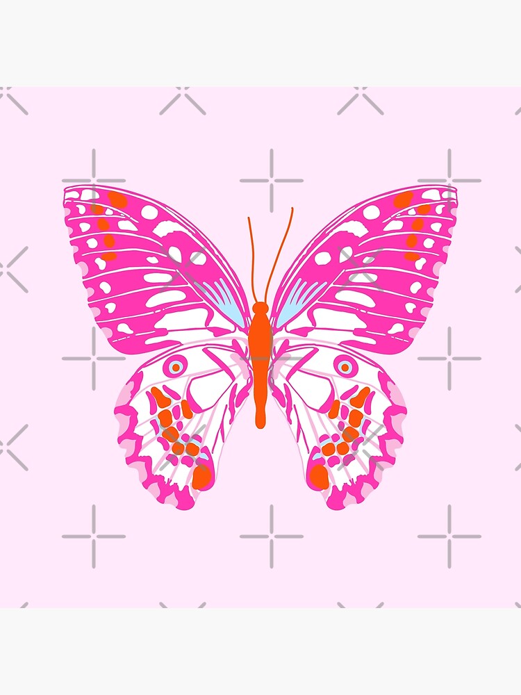 "Preppy Butterfly" Art Print for Sale by reesewalbridge | Redbubble