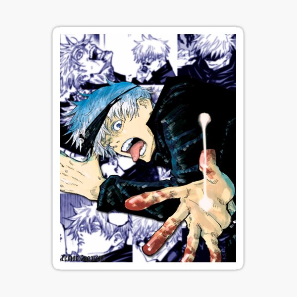 "Satoru Gojo Besto Husbando" Sticker for Sale by lemoncxgarette | Redbubble