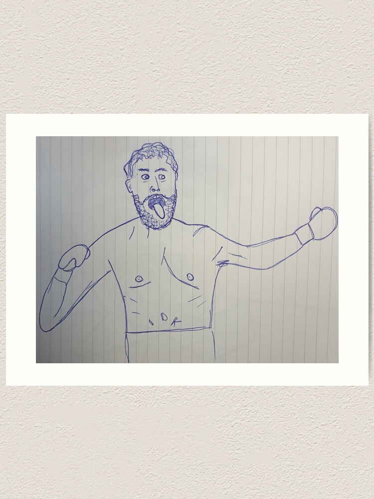 "Jake Paul Funny Drawing" Art Print for Sale by atDrawThemFunny | Redbubble