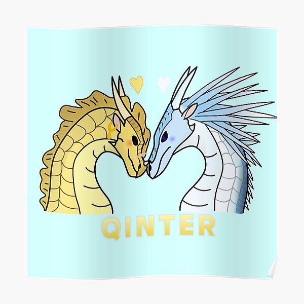 "Qinter - Winter and Qibli Wings of Fire" Poster for Sale by ...