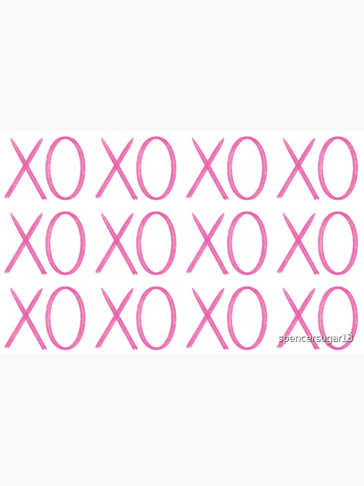 "XOXO sticker" Sticker for Sale by spencersugar13 | Redbubble