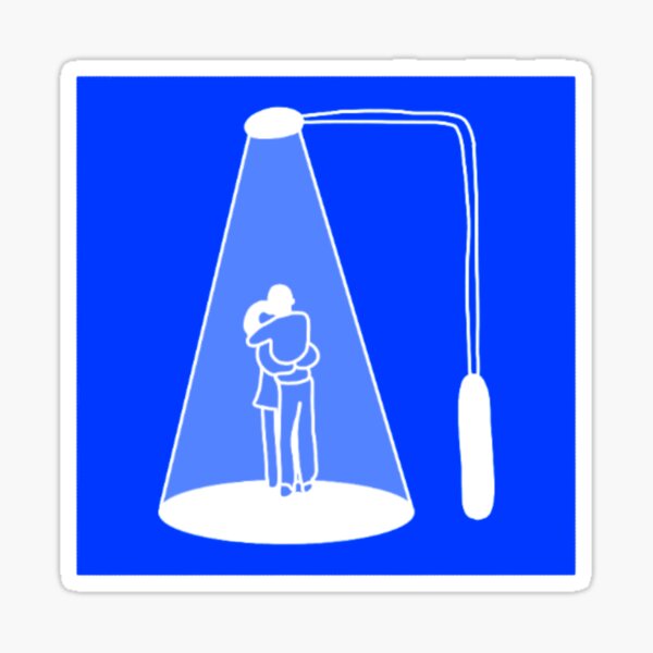 "Our Streetlight" Sticker for Sale by renzbreen | Redbubble