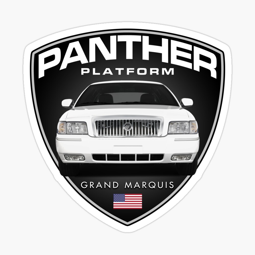 Car Parts & Accessories Ford Crown Victoria Silhouette Decal Crown Vic ...