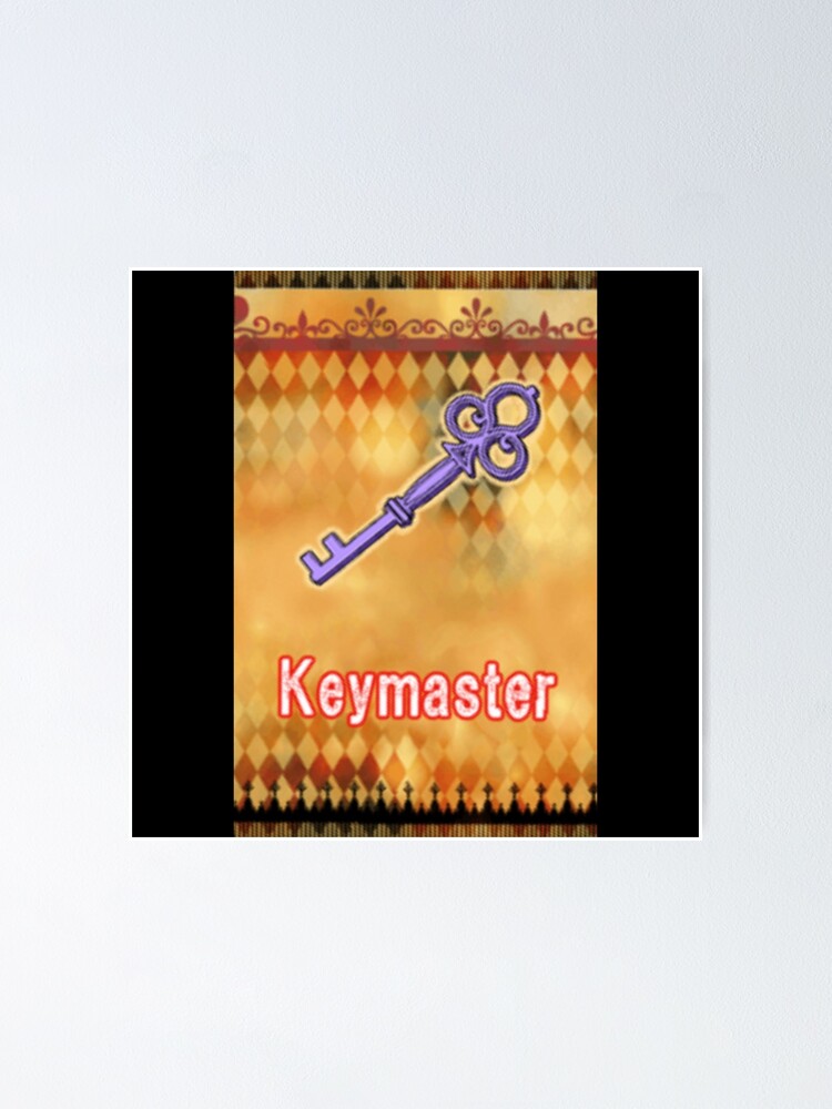 "Your Turn To Die Keymaster Role Card (black edges)" Poster for Sale by ...