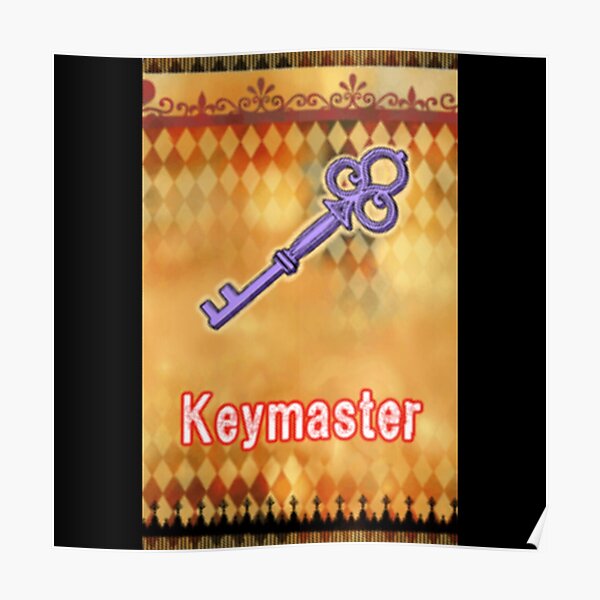 "Your Turn To Die Keymaster Role Card (black edges)" Poster for Sale by ...