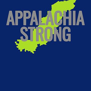 "Appalachia Strong" Sticker for Sale by Go-Fun | Redbubble