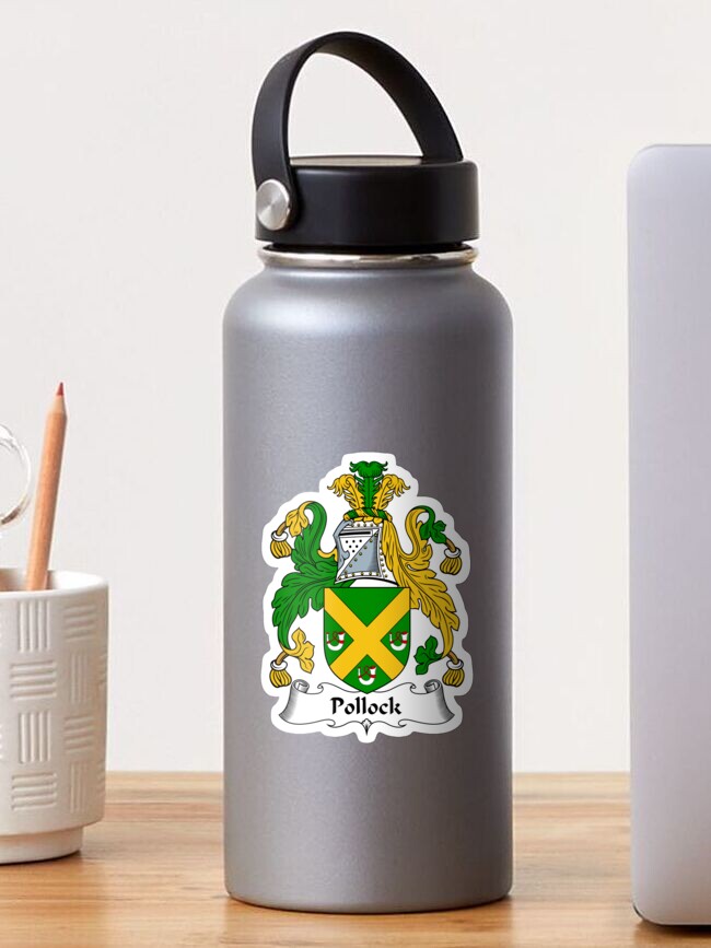 "Pollock Coat of Arms / Pollock Family Crest" Sticker for Sale by ...