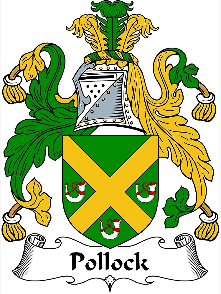 "Pollock Coat of Arms / Pollock Family Crest" Photographic Print for ...