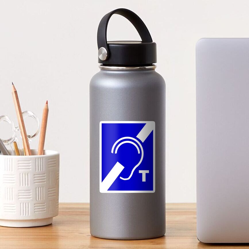 "Hearing Loop" Sticker for Sale by Magnus919 | Redbubble