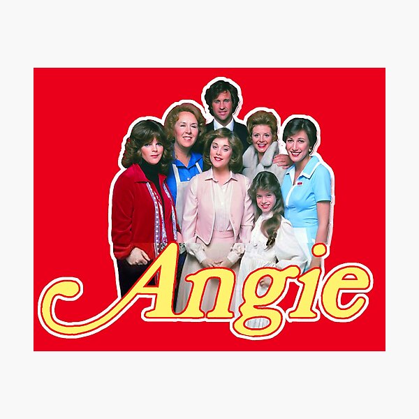 "Retro Angie Cast 70s 80s Throwback Tribute" Photographic Print for ...