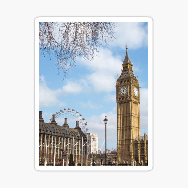 "London Landmarks - Big Ben" Sticker for Sale by BeeLightPhotos | Redbubble